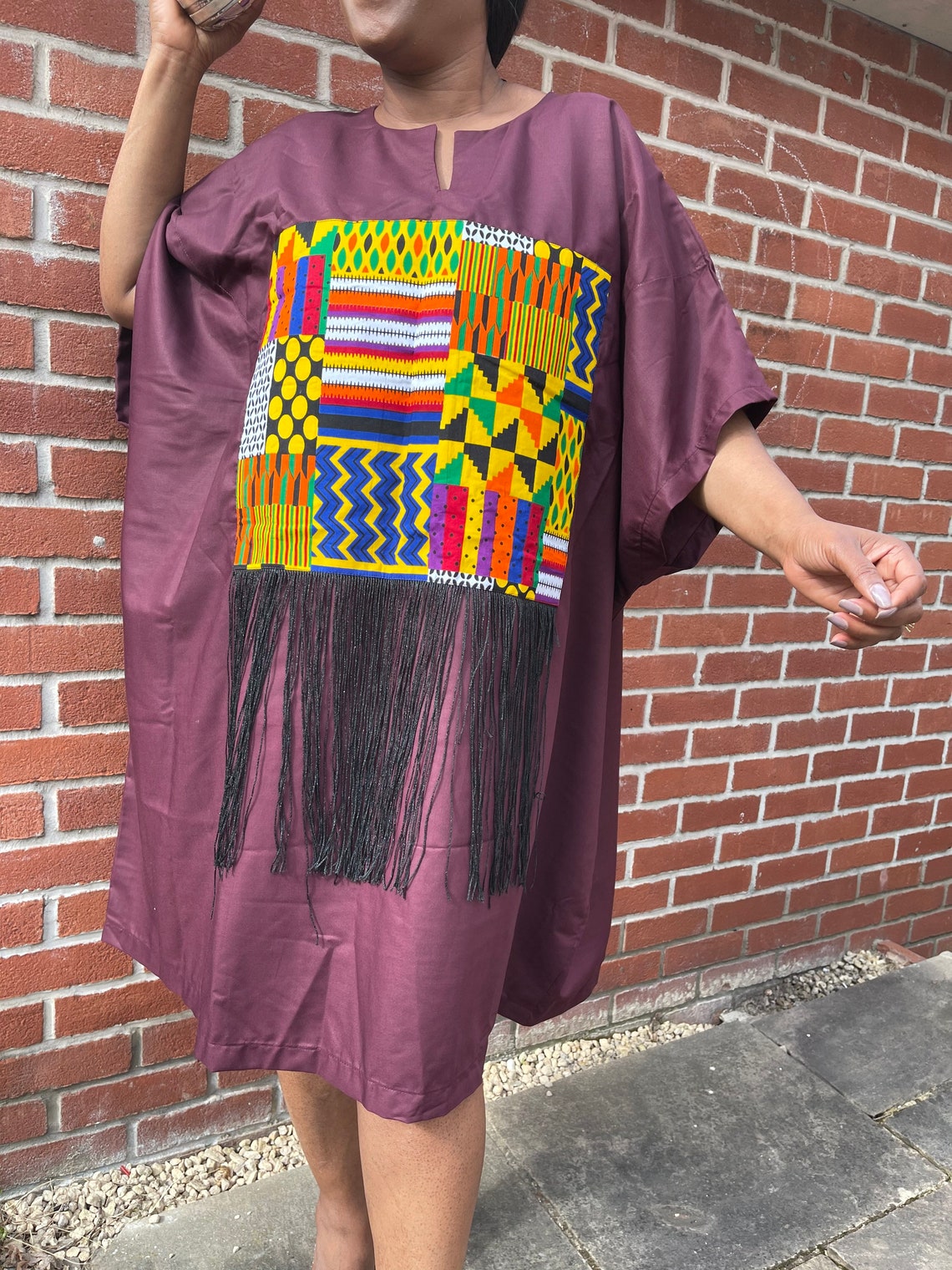 Oversized Mini Bubu Agbada Dress - Etsy