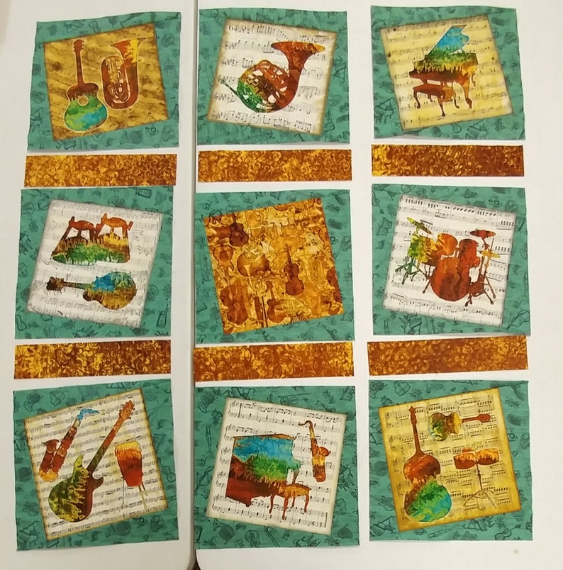 Wonky Block Quilt PATTERN Instructions, Great for Fabric Panels With ...