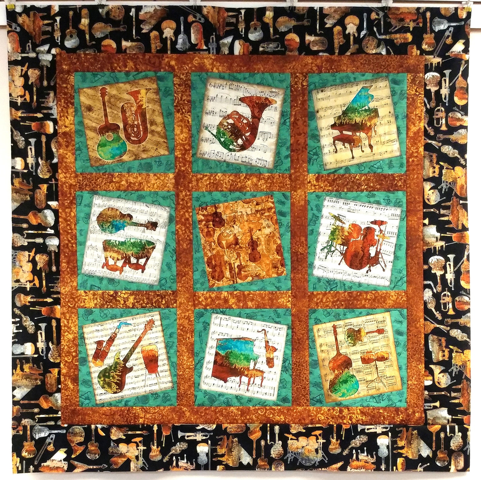 Wonky Block Quilt PATTERN Instructions, Great for Fabric Panels With ...