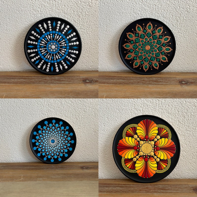 Mandala Plate - Etsy