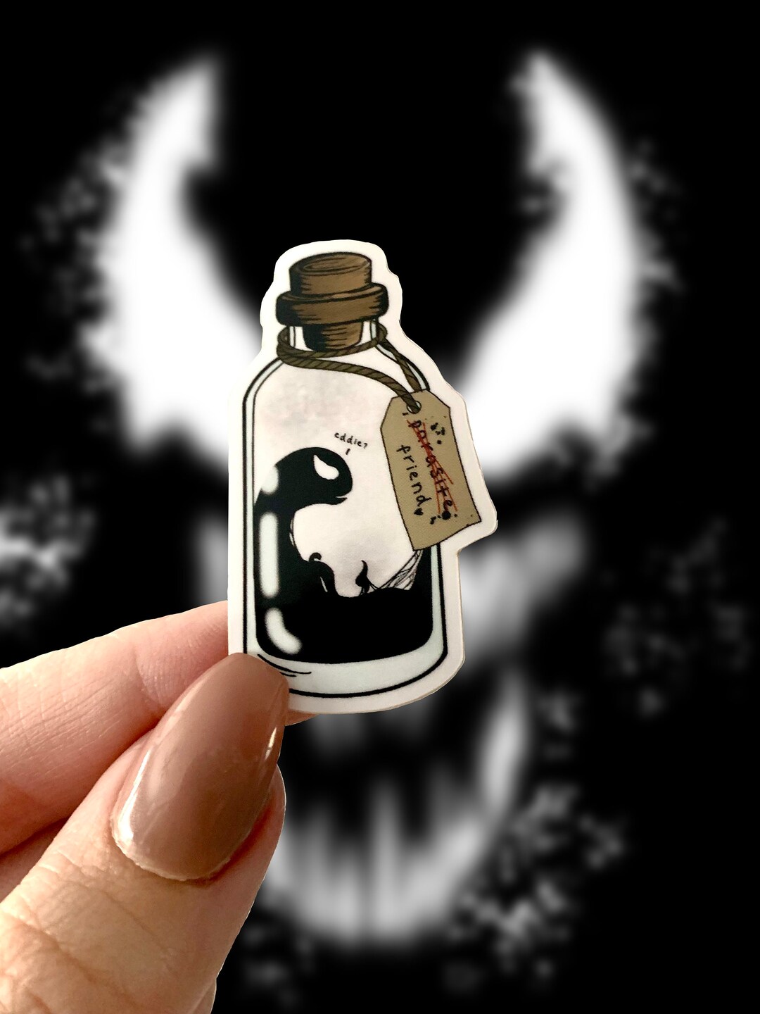 Parasite/friend Jar - Venom, Eddie Brock - Etsy