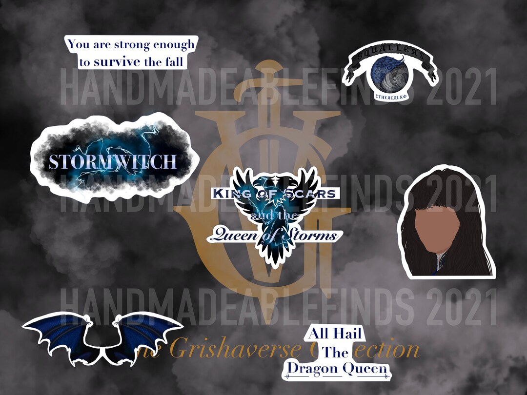 Zoya Nazyalensky 7 Sticker Set Grishaverse Rule of Wolves - Etsy.de