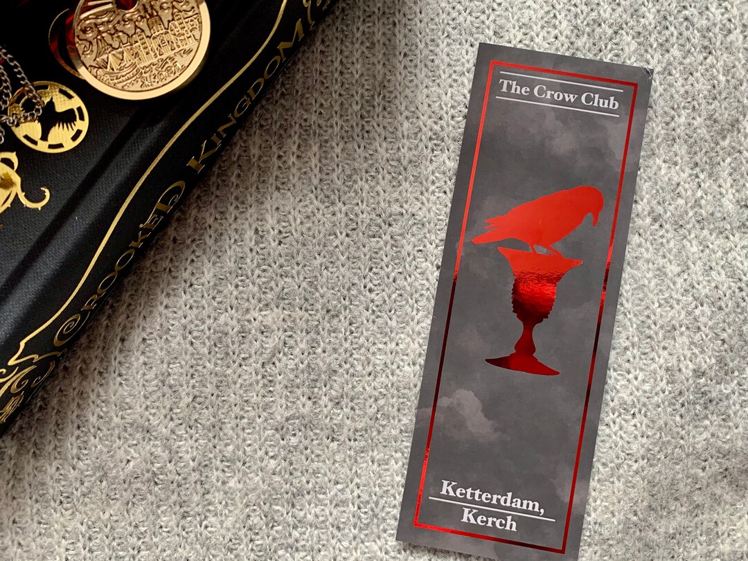Six of Crows Foiled Bookmark| Double-sided, Shadow and Bone ...
