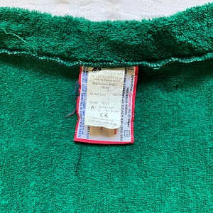 Vintage Antiflame Jacket Double Face Bouclette Terry Cardigan Sailor ...