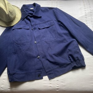 Vintage German Work Jacket Chore Coat Workwear Work Wear Hobo Worker ...