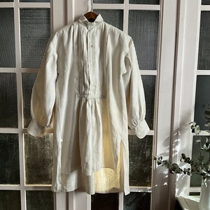 Antique French Linen Shirt - Etsy Antique French Linen Shirt - Etsy