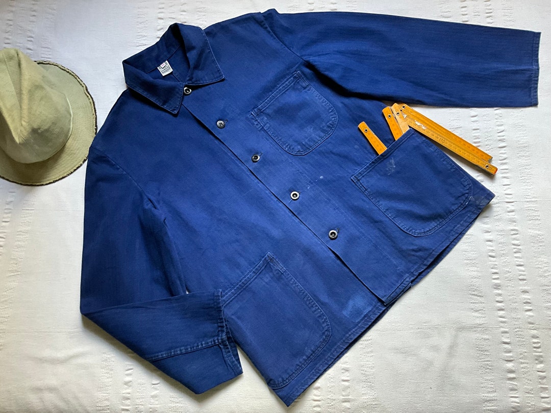 Vintage WITT German Work Jacket Pit 22 Small Workwear Work Wear Hobo ...