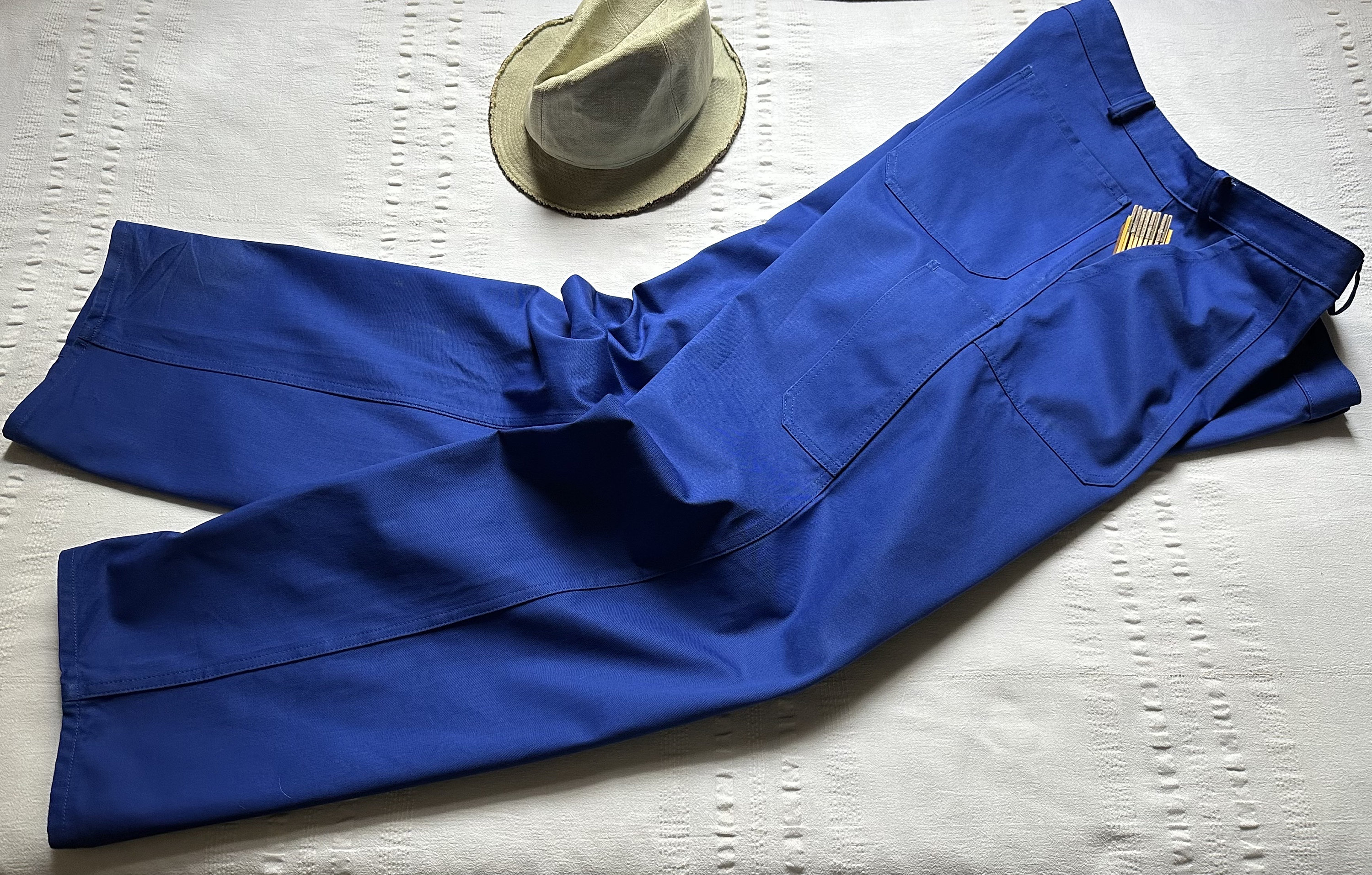 Vintage 80s Work Chore Trousers Pants W45 2xlarge Hight Waisted ...