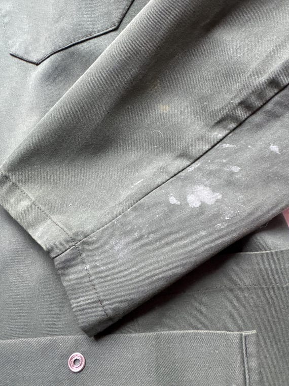 Vintage Long Work Jacket Chore coat Artist Smock Chor… - Gem