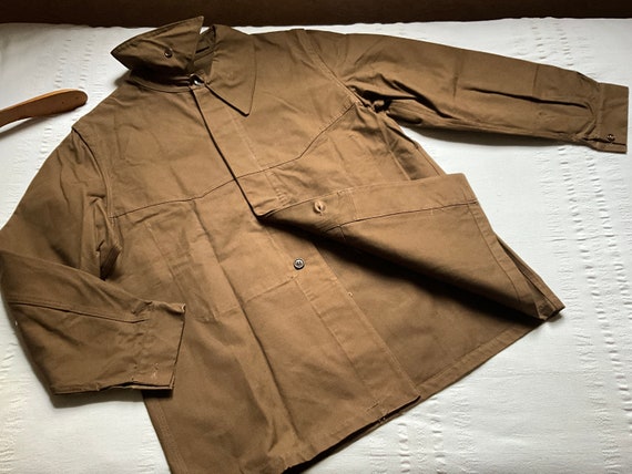 NOS Vintage 60’s French SNCF Railway Work Jacket Work… - Gem