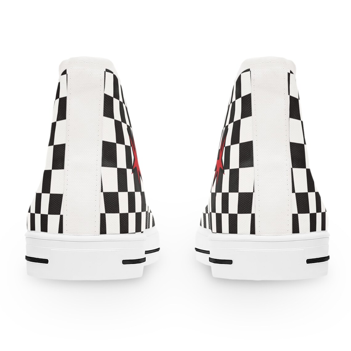Women's Punk Rock High Top Sneakers - Etsy