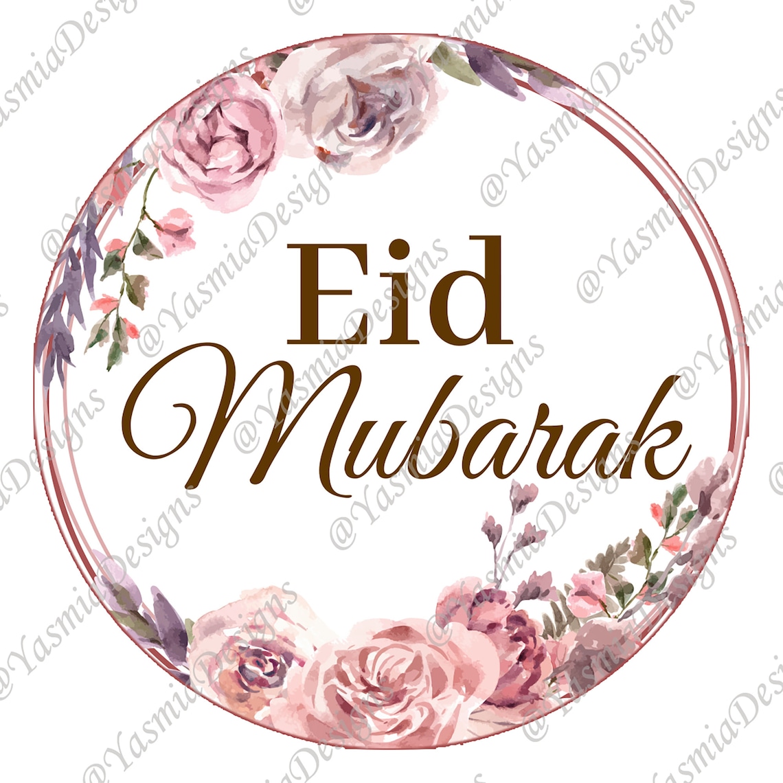 Instant Download Printable Eid Mubarak Labels Decoration Cupcake Picks ...