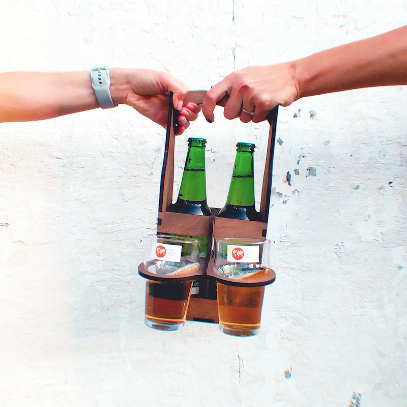 Craft Beer Carrier - Etsy