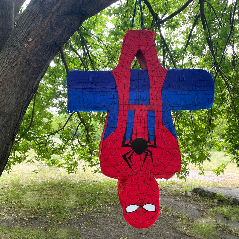 Spiderman Pinata - Etsy