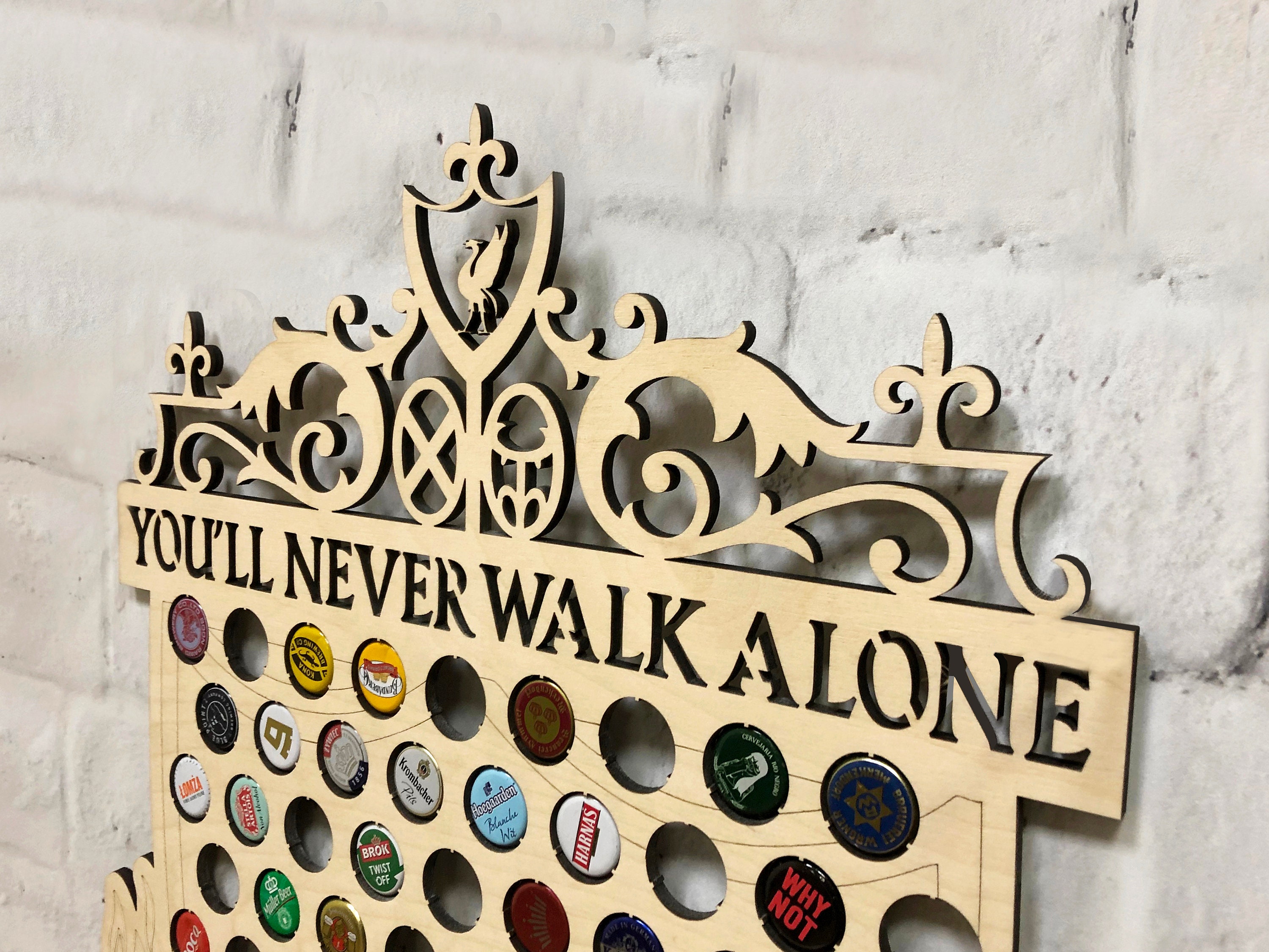 Liverpool FC Beer Cap Holder: Eco-friendly Football Fan Gift, Soccer ...