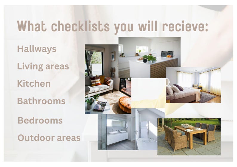 ULTIMATE 10 MINUTE Daily Home Cleaning Checklists Bundle | Simple ...