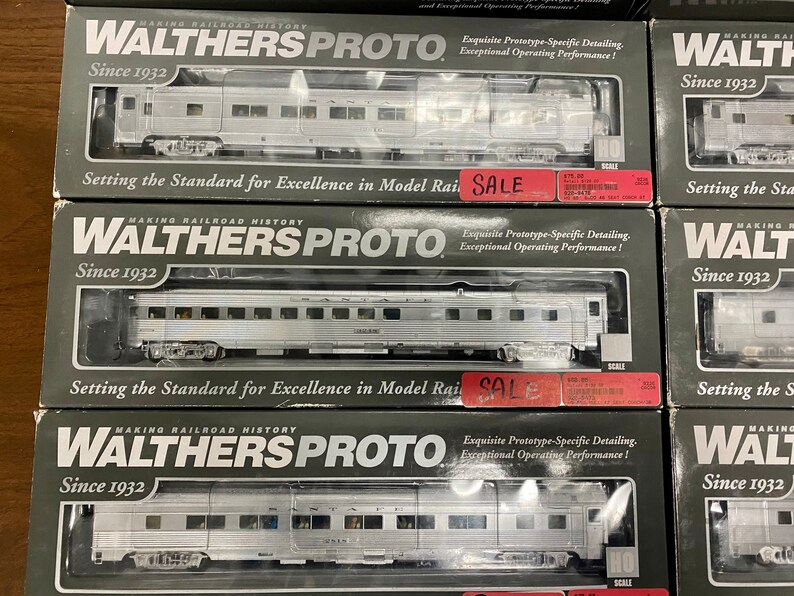 Walthers Proto Santa Fe 1954 El Capitan Deluxe Passenger Set - Etsy