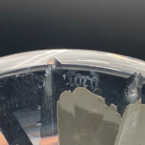 Waterford Crystal Scalloped Cut Detailed Vase Original Sticker 7” H ...