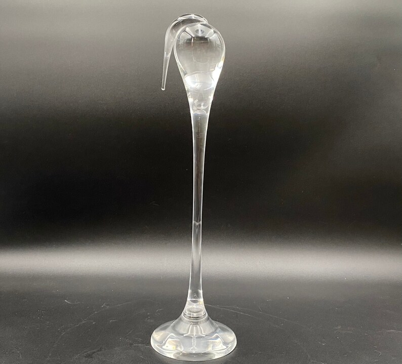 Steuben Glass 8538 Stork Bird Figurine Sculpture Paul Schulze - Etsy