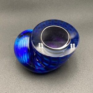 Critter Reid Art Glass Seashell Nautilus Paperweight Sculpture Signed ...