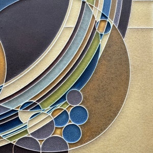 Motawi Tileworks Frank Lloyd Wright march Balloons Art Tile Stunning 8 ...