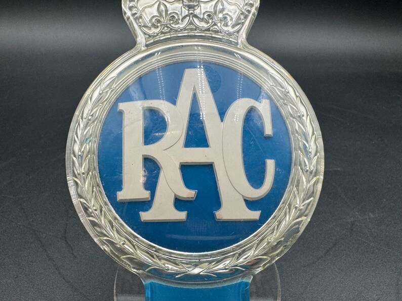 RAC Royal Automobile Club Car Grill Badge Rare Version - Etsy