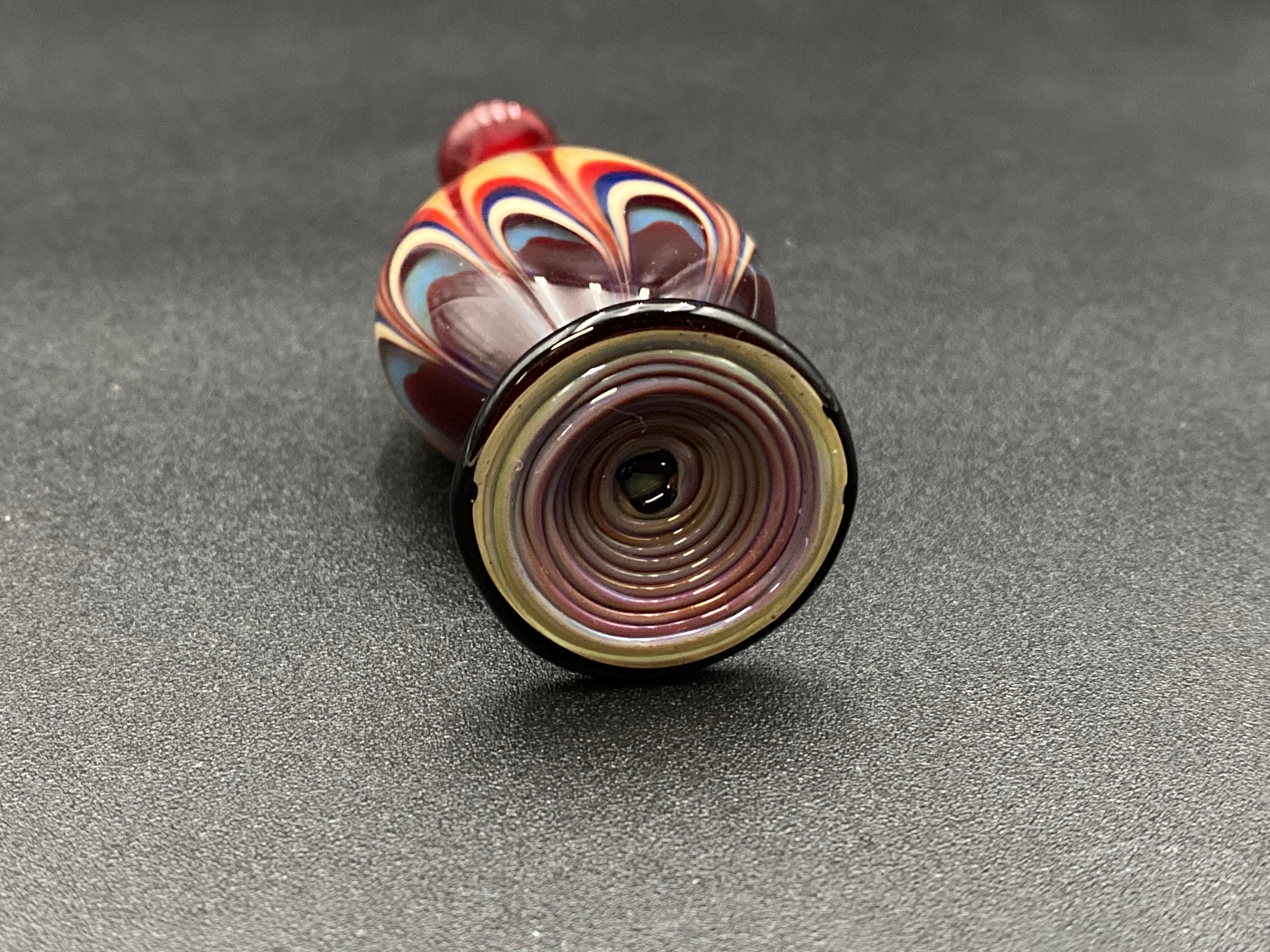 Large Suellen Fowler Art Glass Multi Color Dotstack Perfume Bottle Stunning 5” H - Etsy