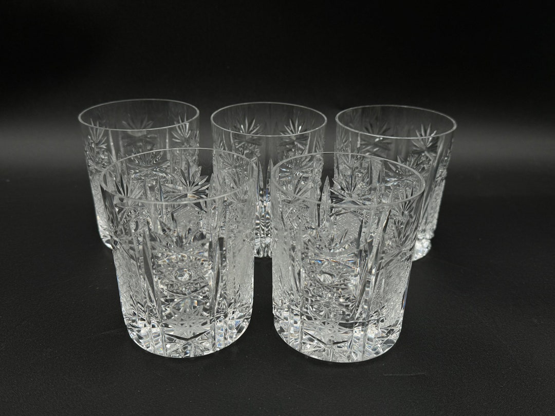 Set of 5 Riedel Crystal san Michele Old Fashioned Whiskey Glasses Very ...