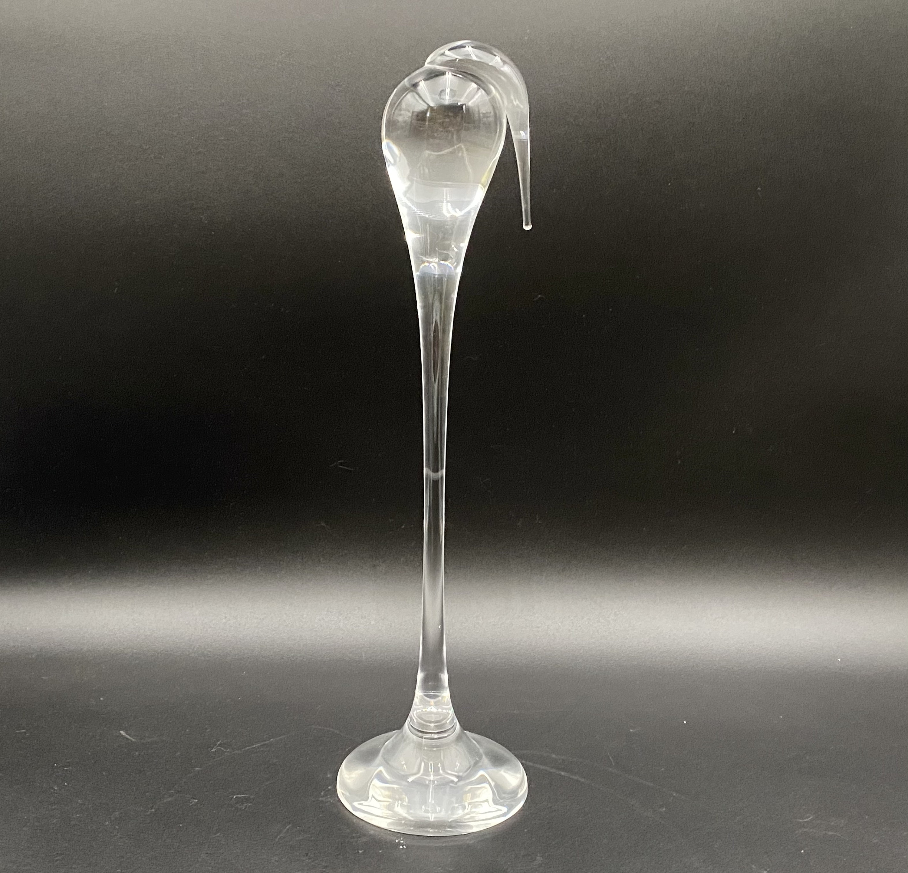 Steuben Glass 8538 Stork Bird Figurine Sculpture Paul Schulze - Etsy