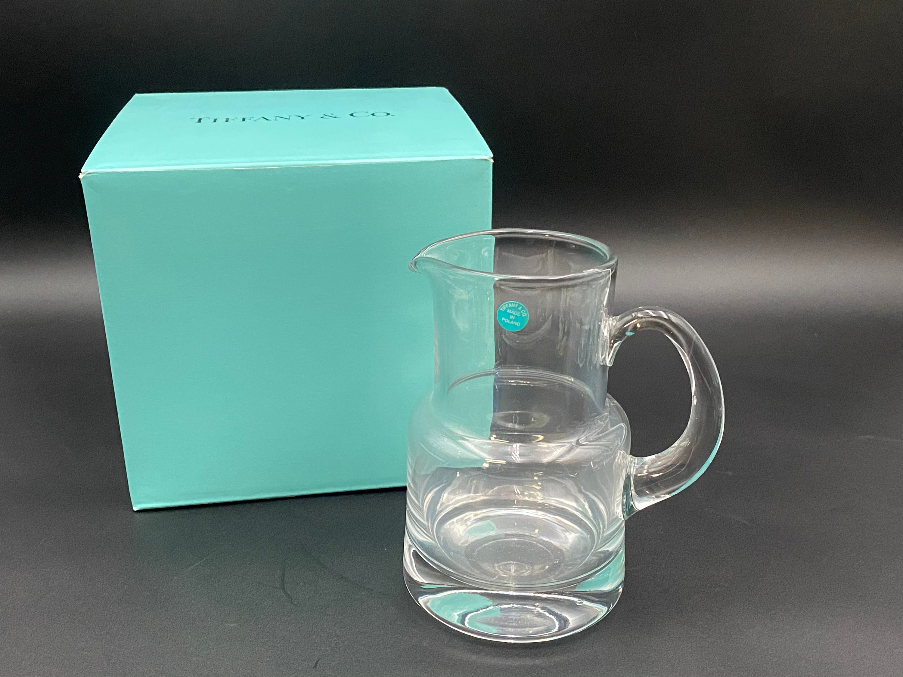 Tiffany & Co Crystal Glass Bedside Water Pitcher Carafe - Etsy