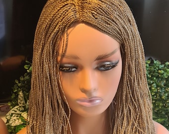Medium Micro Braided Wig - Etsy
