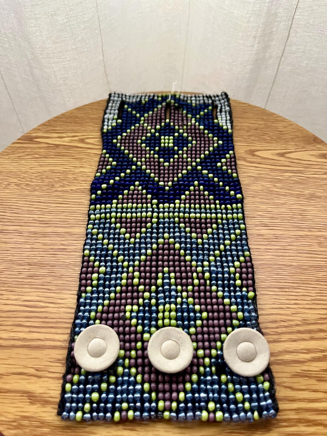 Beaded Tribal Cuff - Etsy