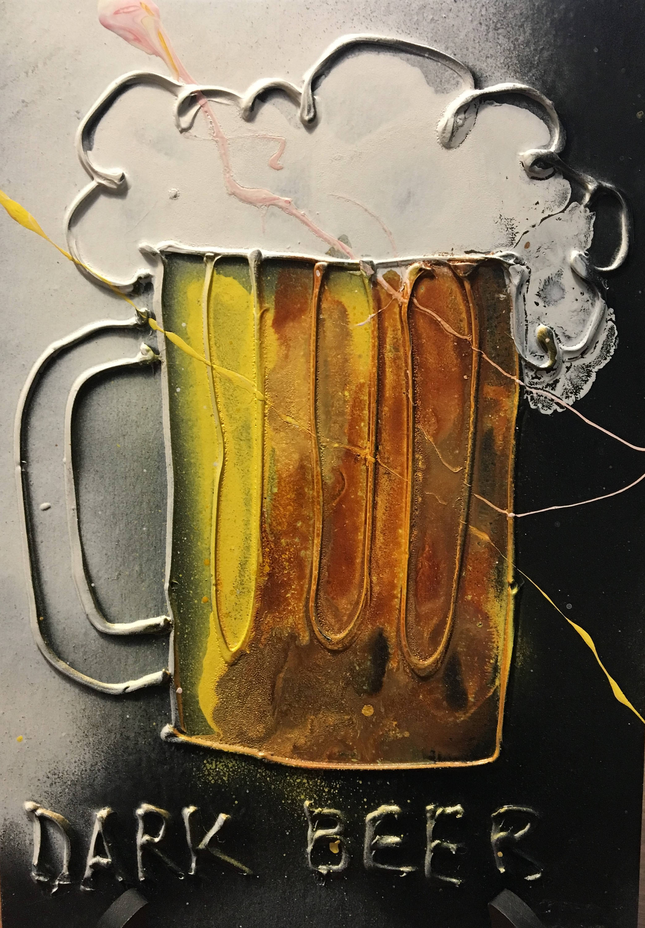 Beer Abstract Art - Etsy