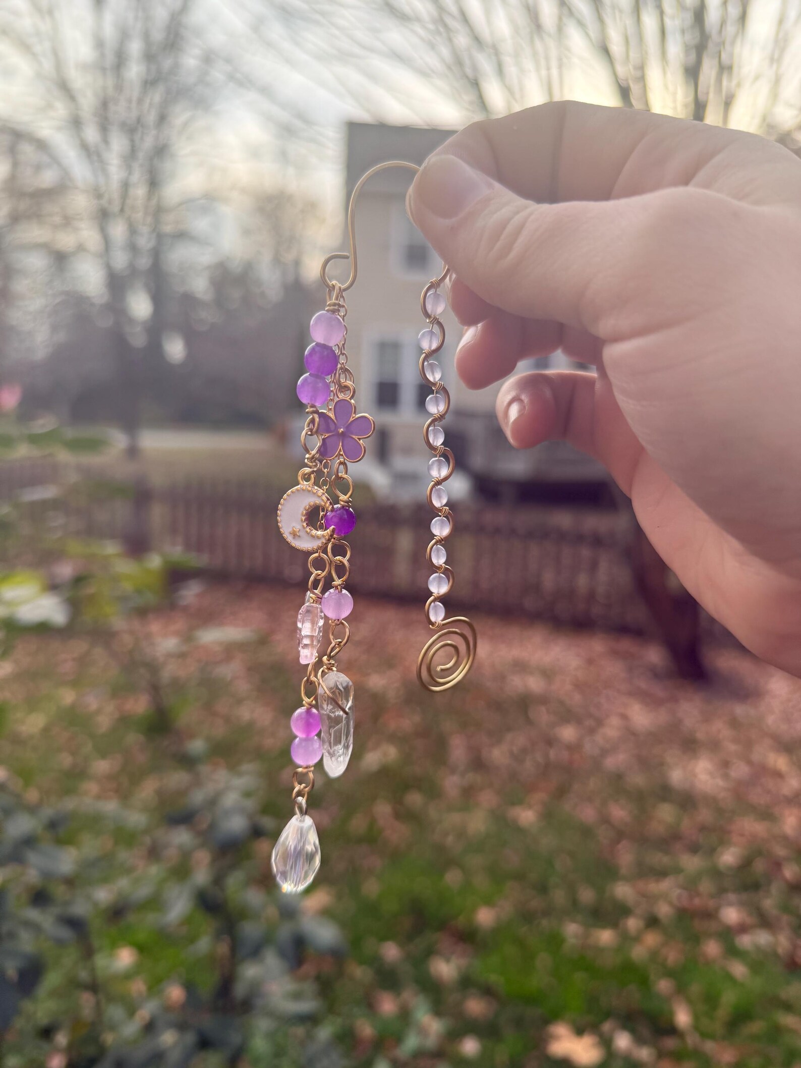 Wire Wrapped Crystal Bookmarks Brass With Various Color Options - Etsy