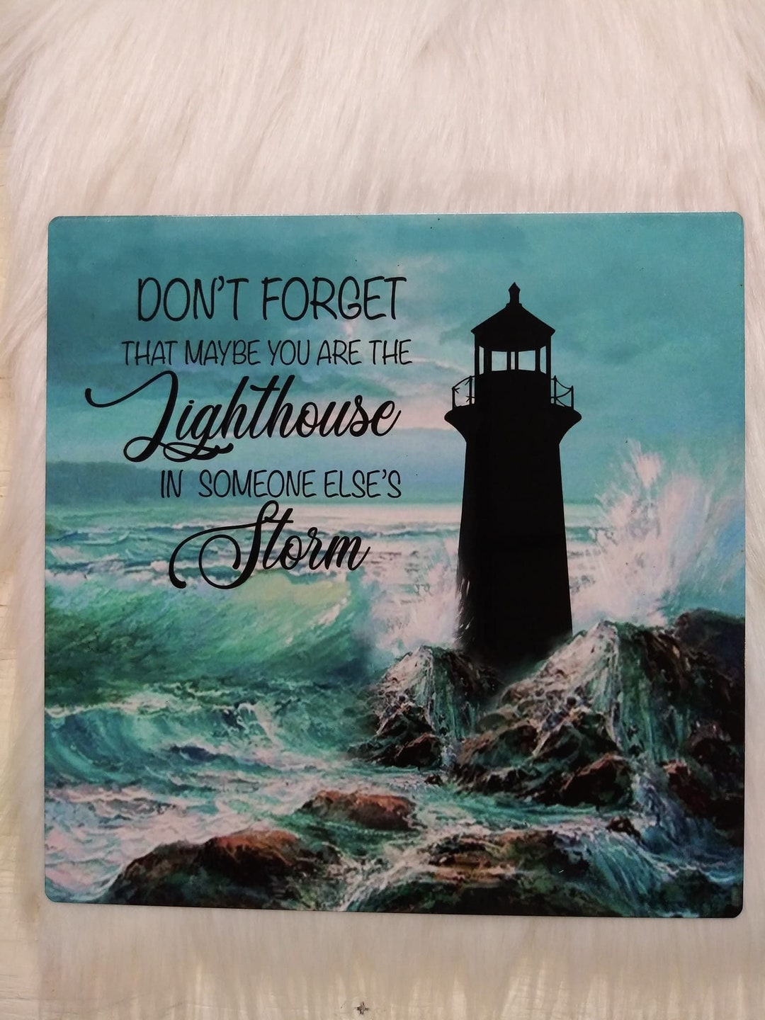 Nautical Wall Decor Wreath Attachment Inspirational Quote - Etsy