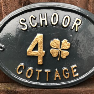 Colonial Style House Sign, Personalized House Numbers, Address Sign ...