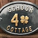 Colonial Style House Sign Personalized House Numbers Address - Etsy UK
