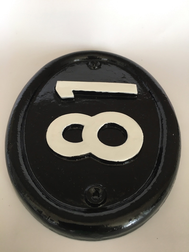 Vintage Address Sign House Sign House Number Address - Etsy