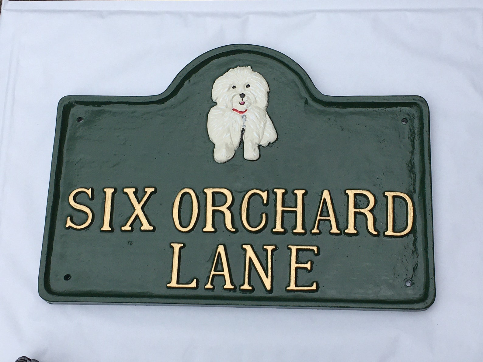 Colonial Style House Numbers Personalized House Number - Etsy