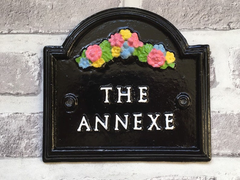 Traditional Vintage House Name Sign Address Number Plate | Etsy