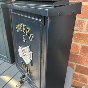 Designer Mail Box, Bespoke Custom Mailbox, Exclusive Postbox, Unique ...