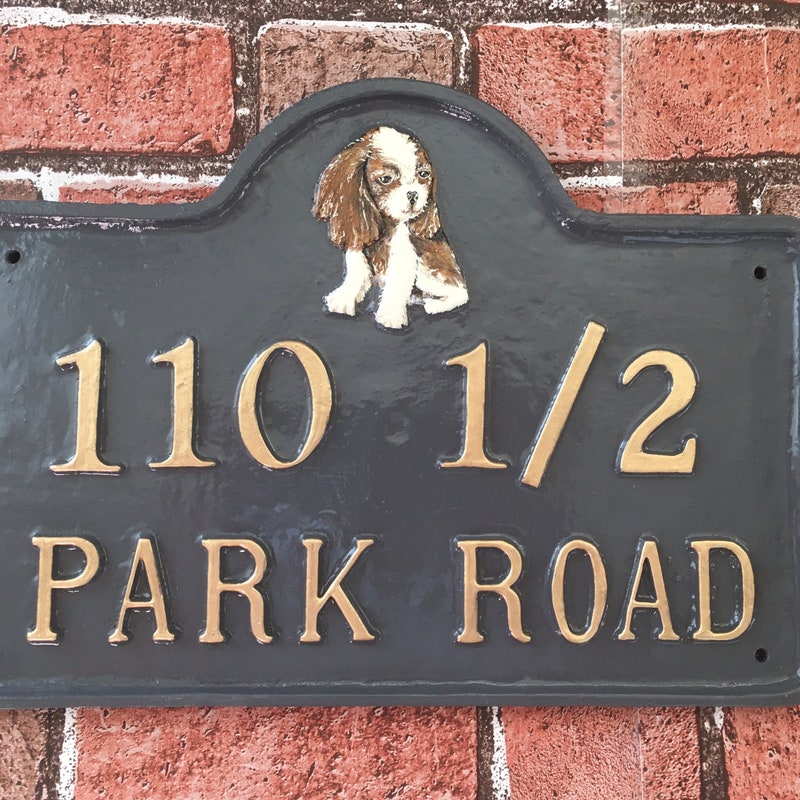 Colonial House Numbers - Etsy