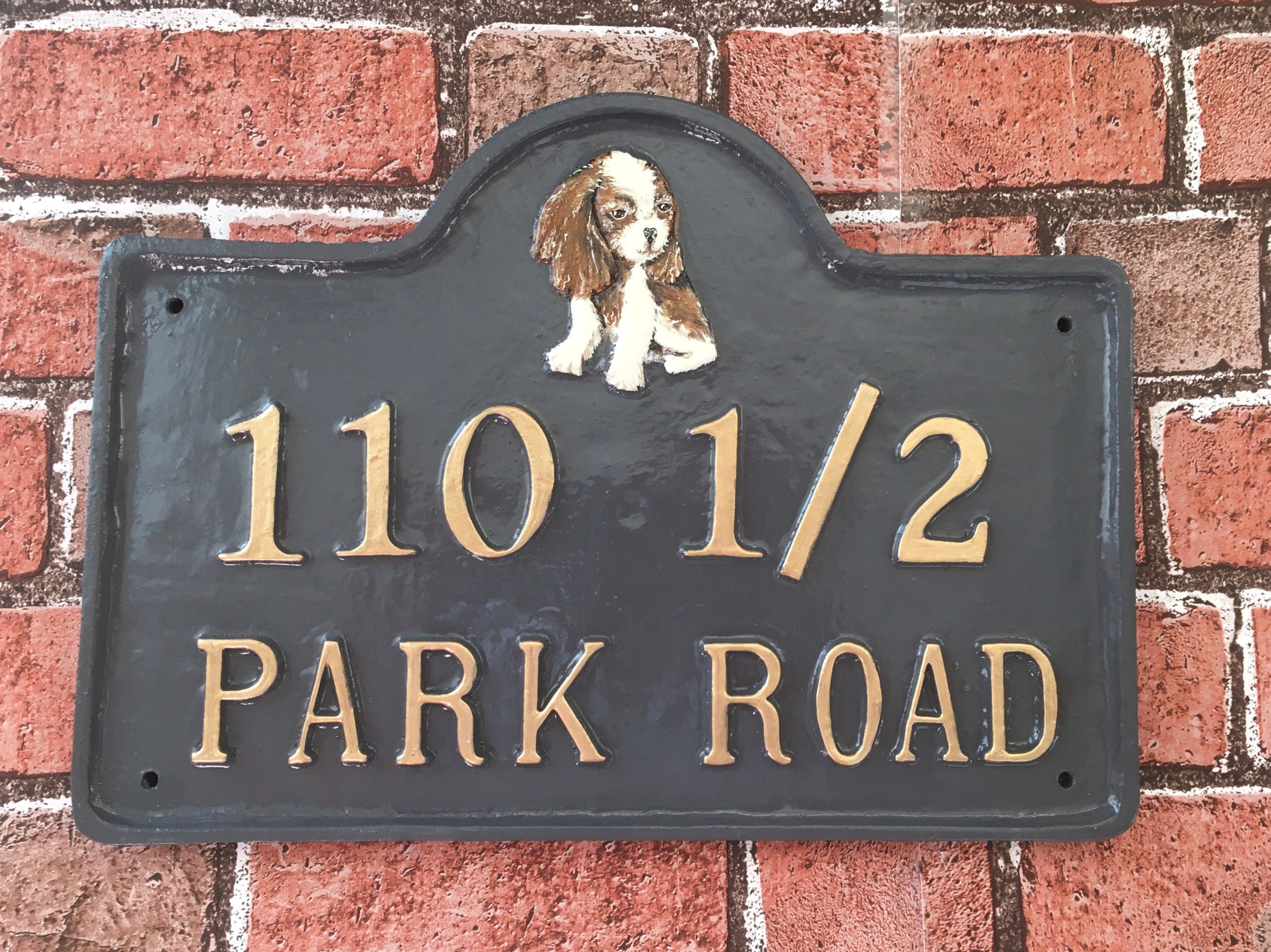 Colonial Style House Numbers Personalized House Number - Etsy UK