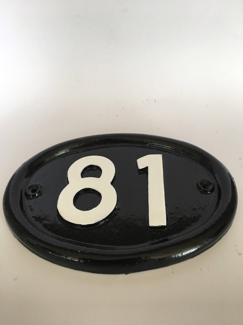 Vintage Address Sign House Sign House Number Address - Etsy