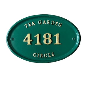 Address Plaque for House, Colonial Style Sign, Personalized Wedding ...