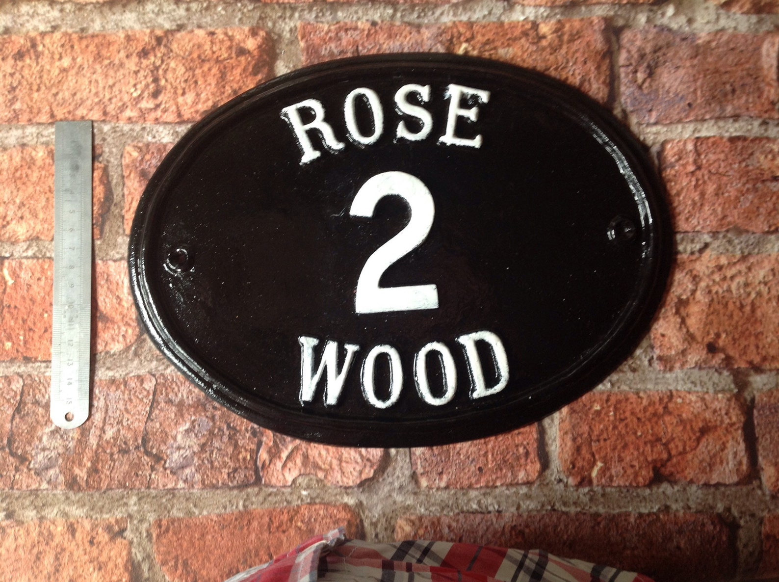 Address Plaque for House Colonial Style House Sign - Etsy Canada