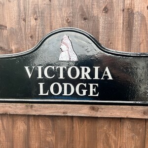 Edwardian /old Victorian Style English House Name Sign. Personalised ...