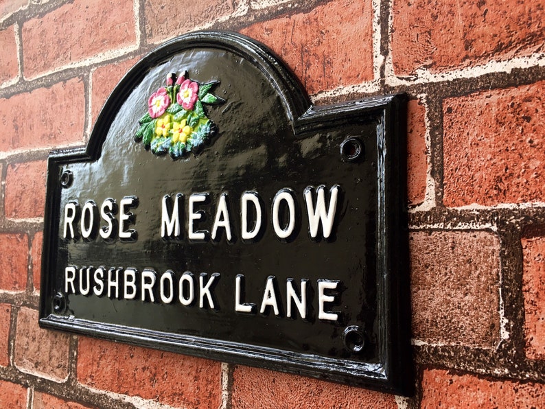 Vintage Traditional House Numbers Personalized House Number | Etsy