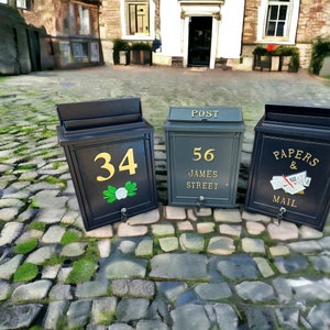Designer Mail Box, Bespoke Custom Mailbox, Exclusive Postbox, Unique ...