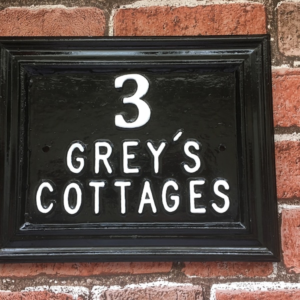 Unique Address Sign - Etsy
